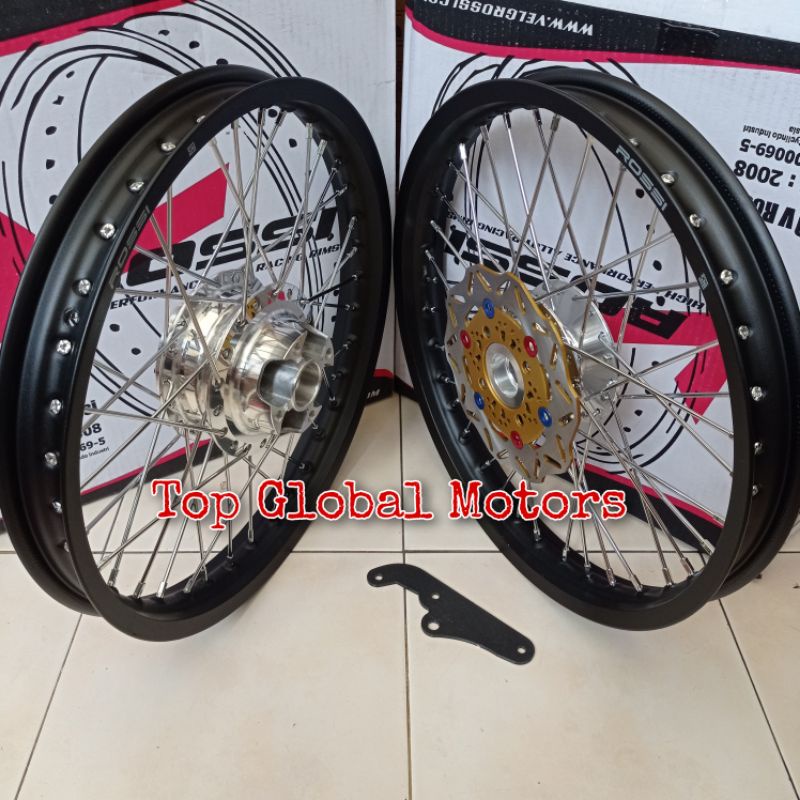 Jual Velg Sonic 150R Sepasang Bonus Piringan dan Breket Satu Set - Velg ...
