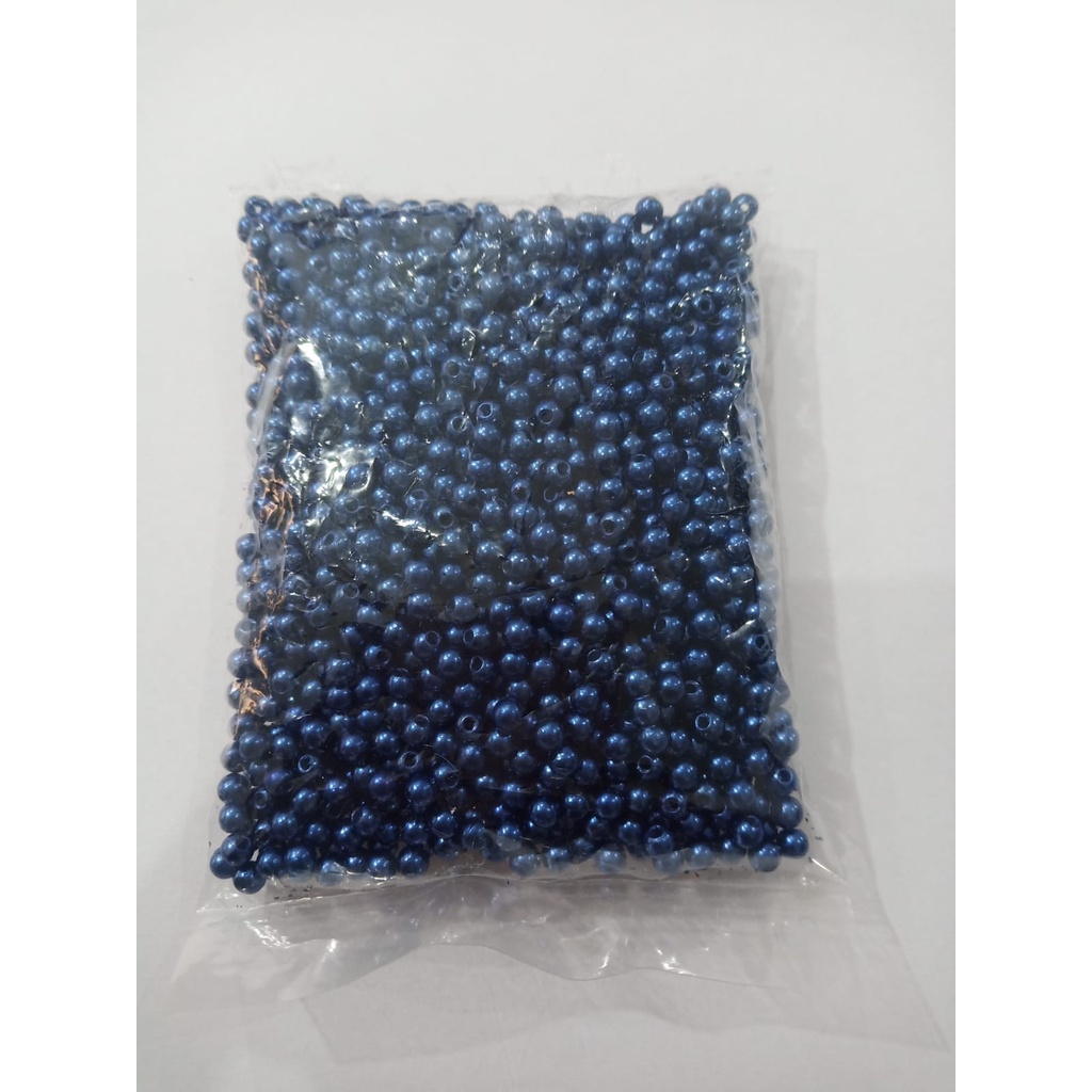 Jual MUTIARA RINGAN RRC BIRU DONGKER 4MM ±45gram kode*e14* | Shopee ...