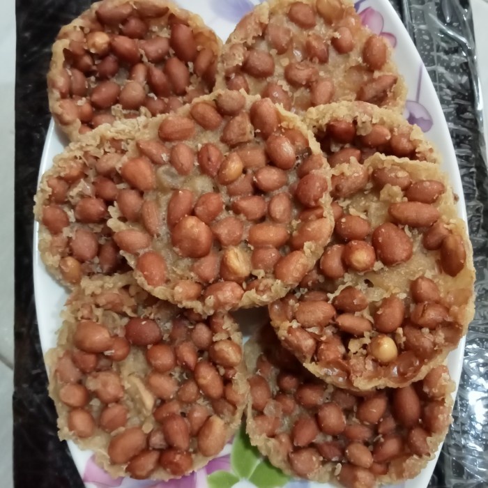 Jual NEW Peyek kacang tanah/peyek kacang khas Jawa/Snack jadul - 1/4 kg ...