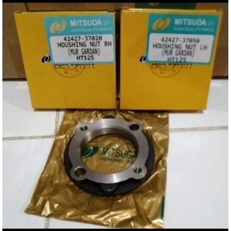 Jual Mur gardan/mur slumbung/housing nut Dutro 125/130ht LH/RH merk mitsuda | Shopee Indonesia