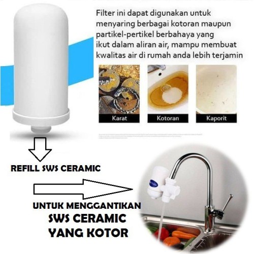 Jual Refill Filter Ceramic Saringan Keran Air | Shopee Indonesia