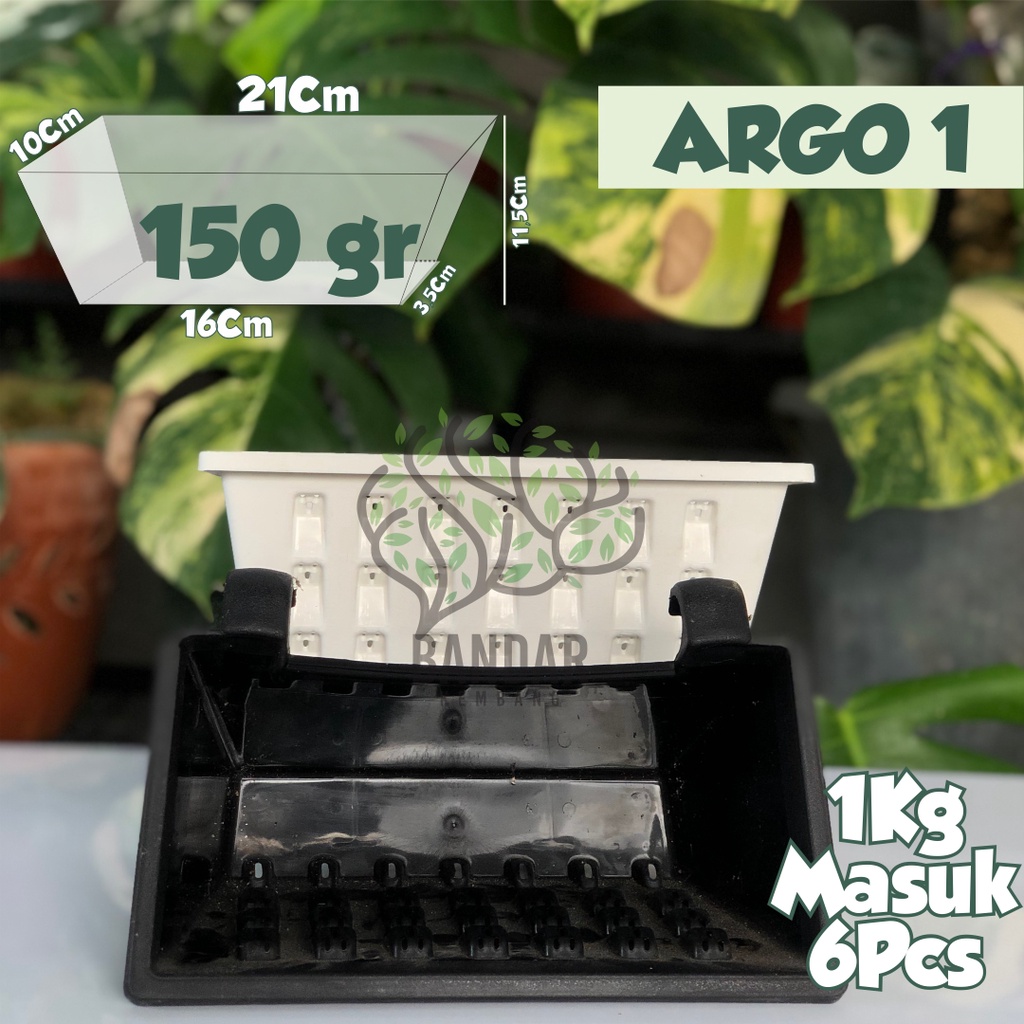 Jual Dinding Pot Vertical Garden ARGO 01 Pot Tempel ARGO Kecil Budi ...