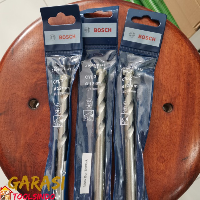 Jual Mata bor beton 12 mm Bosch CYL-2 bor tembok bor drill | Shopee ...