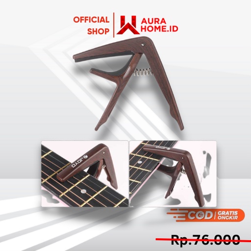 Jual Capo Gitar Wood Design / Capo Cappo Capok Kapo Kapok Penjepit ...