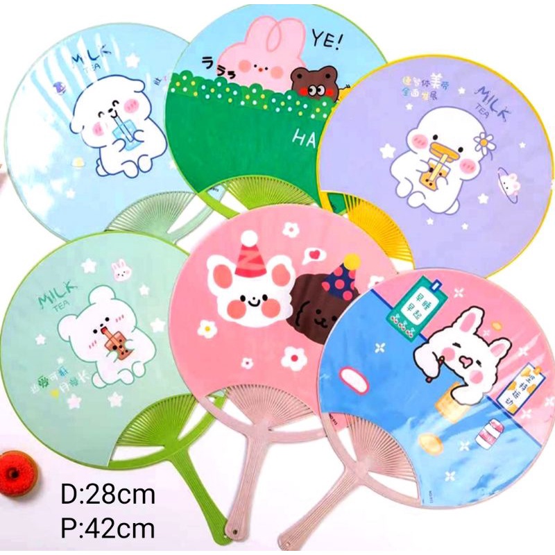 Jual Kipas Bulat|Kipas Bulat Besar|Kipas Tangan |Kipas Manual | Shopee ...