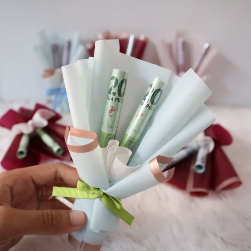 Jual buket uang mini kosong buket angpao mini | Shopee Indonesia
