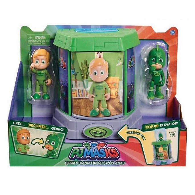 Jual Pj Masks Catboy Owlette Gekko Transformation Elevator Playset ...