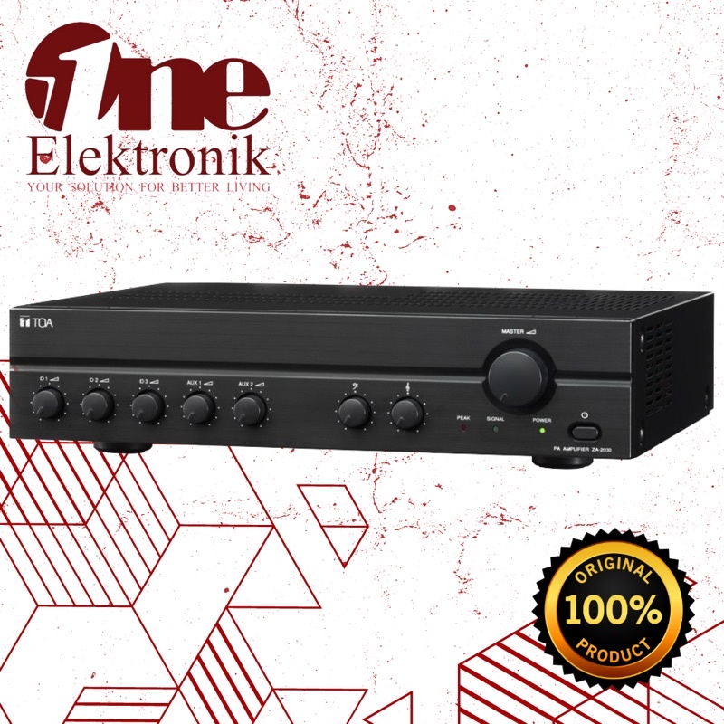 Jual Ampli TOA 30 watt ZA- 2030 W PA Amplifier | Shopee Indonesia