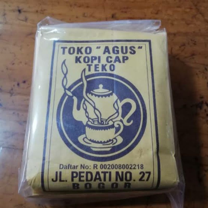 Jual kopi cap teko toko agus 250gram | Shopee Indonesia