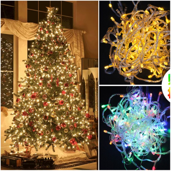 Jual Lampu Natal 10m Lampu Tumblr Murah Hiasan Natal Twinkle Light ...