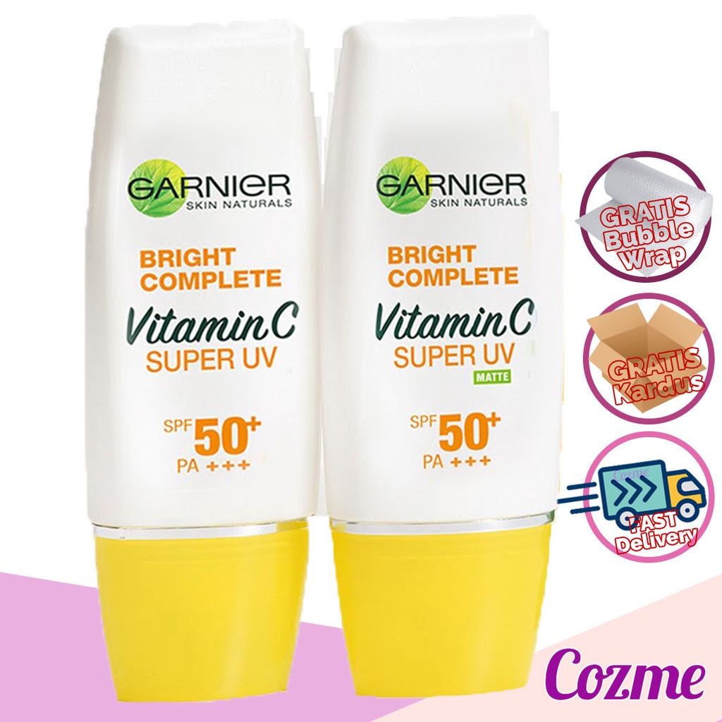 Jual GARNIER Light Complete SUPER UV Sunscreen SPF 50 | Shopee Indonesia