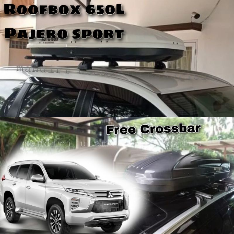 Jual Roof Box Bagasi Atas Mobil All New Pajero 1 Set 650l | Shopee ...