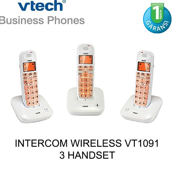 Jual Intercom/Interkom Wireless VTECH Volume Booster - VT1091 (3 ...