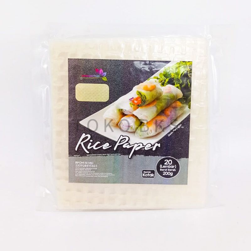 Jual RICE PAPER JSF 20 LBR 200GR | Shopee Indonesia