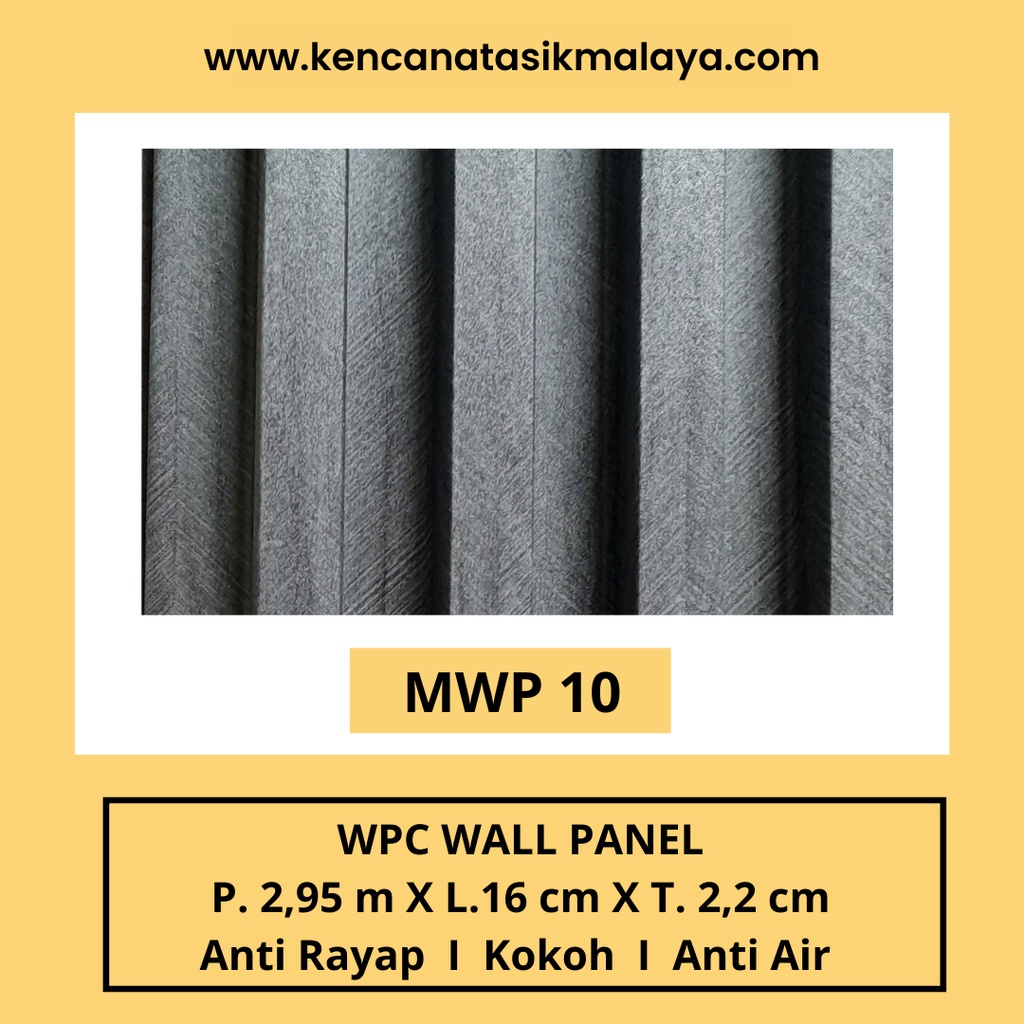 Jual Wall Panel WPC Modern Tasikmalaya Tipe MWP 10 | Shopee Indonesia
