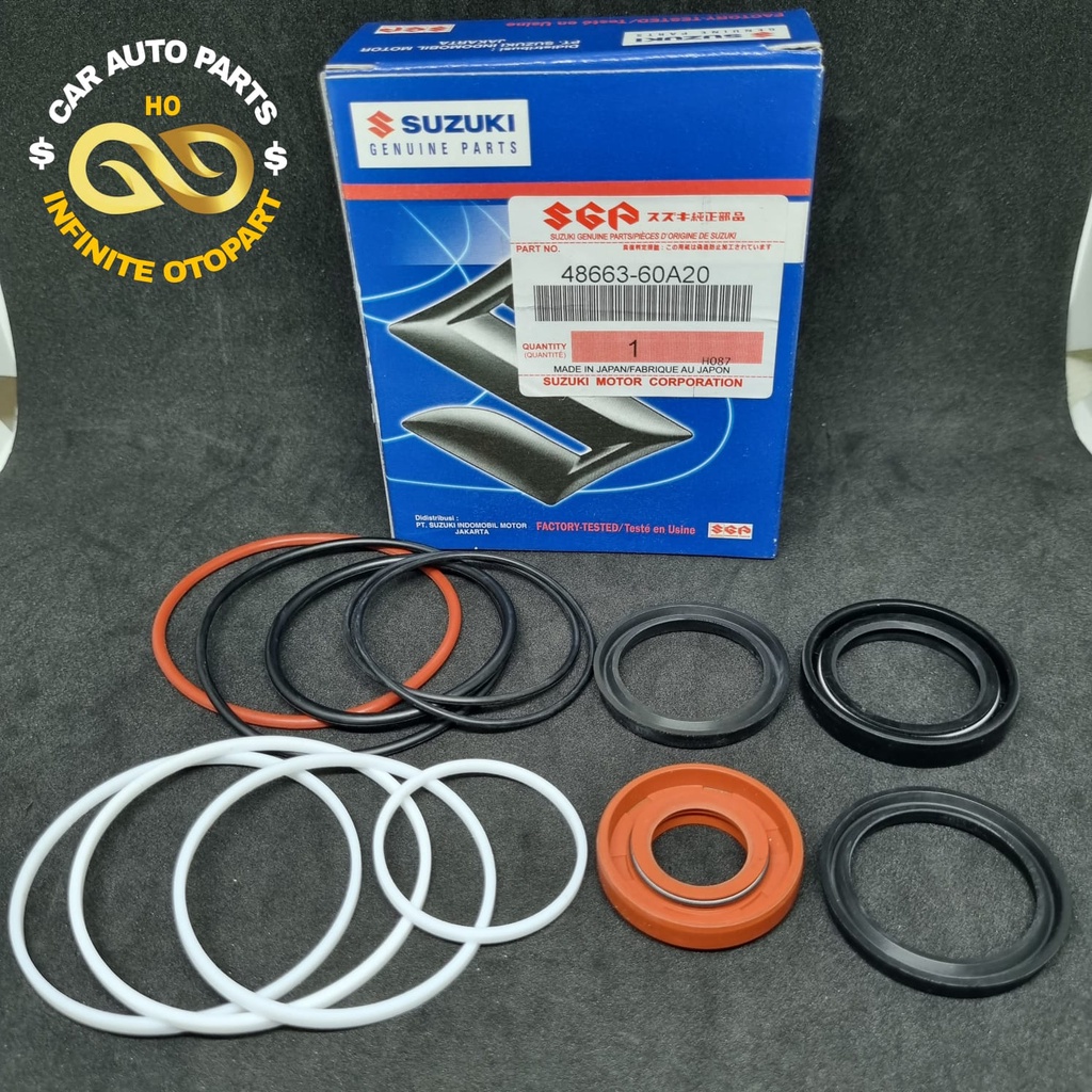 Jual SEAL POWER STEERING KIT BAWAH ESCUDO 1.6 1600CC VITARA 48663 ...