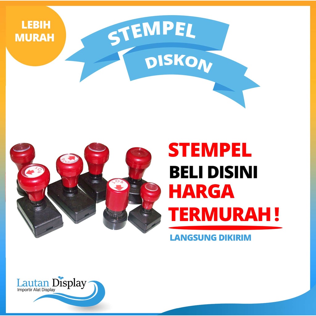 Jual Stempel Custom Cap Stempel Nama Stempel Plastik Stempel Lunas cap ...