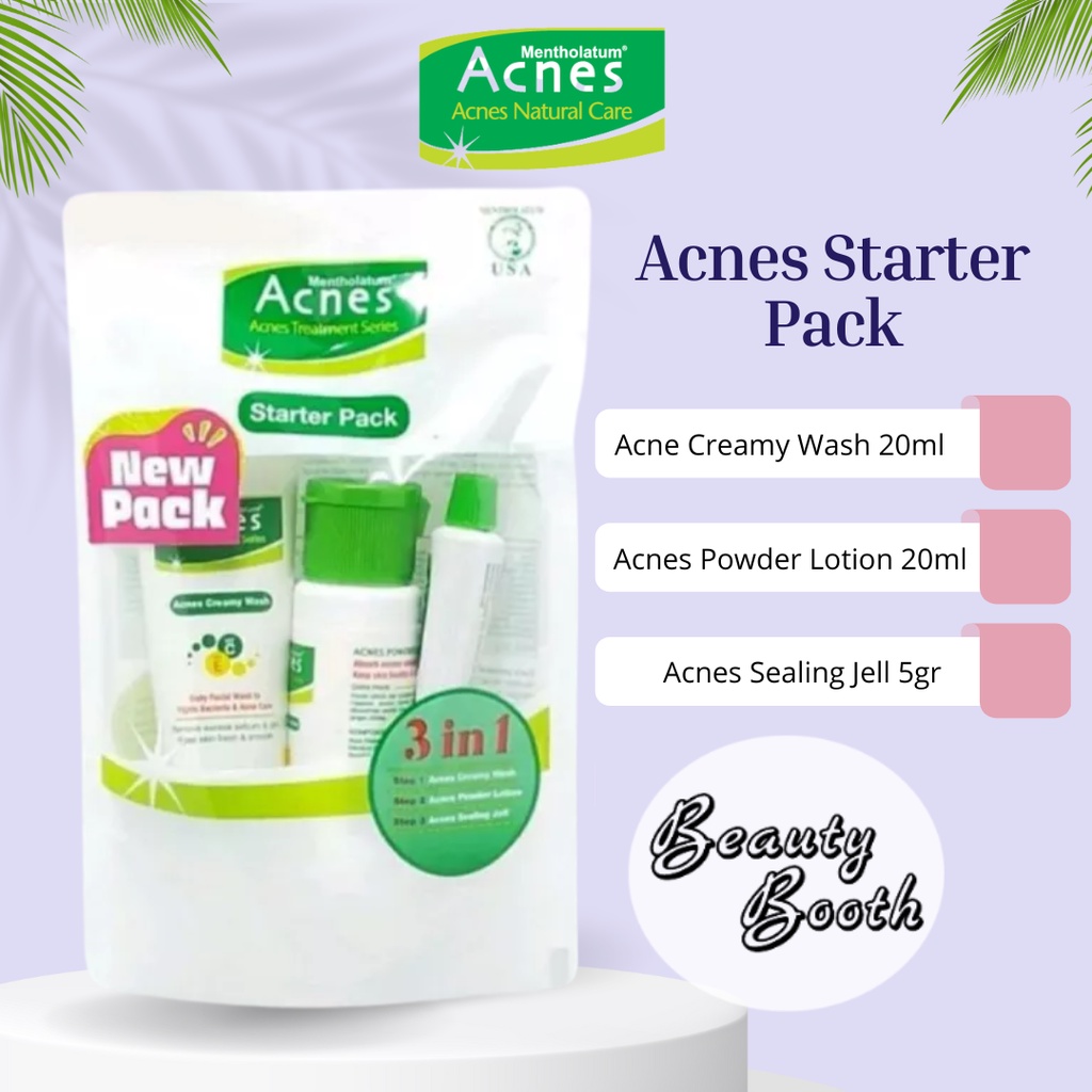 Jual ACNES Starter Pack KEMASAN BARU | Shopee Indonesia