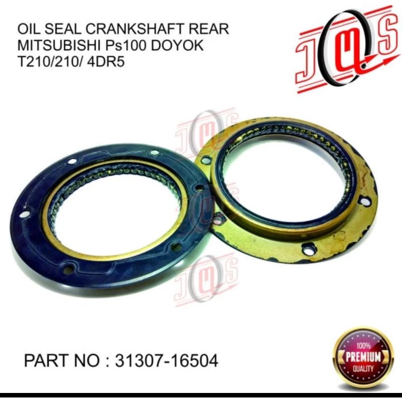 Jual OIL SEAL CRANKSHAFT REAR KERK AS BELAKANG COLT T200 T210 4DR5 ...