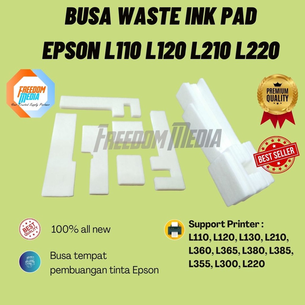 Jual Busa Ink Pad Busa Pembuangan Tinta Epson L110 / L120 /L130/ L210 ...