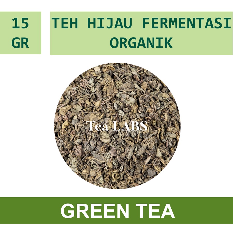 Jual Fermented Green Tea Organic / Teh Fermentasi / Standing Pouch ...