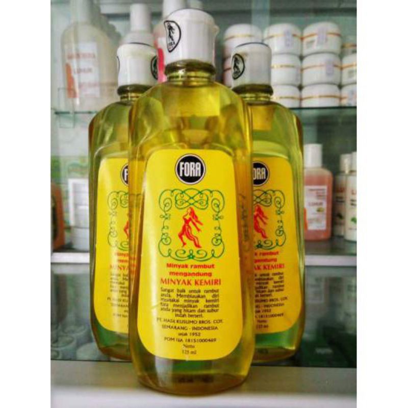 Jual MINYAK RAMBUT KEMIRI FORA 125ML | Shopee Indonesia