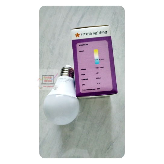 Jual Lampu-Intra lighting - 9W-LED Bohlam - Putih | Shopee Indonesia