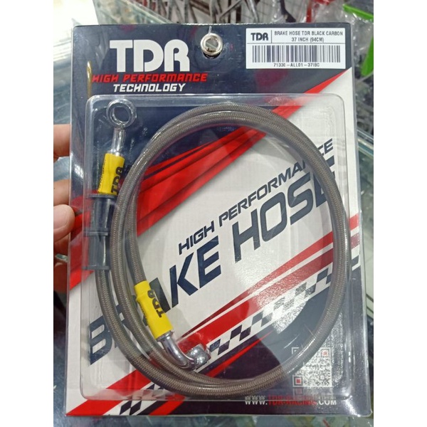 Jual SELANG REM SLANG REM SELING TALI BRAKE HOSE 37 IN 100CM SELANG REM TDR CARBON ORIGINAL ...