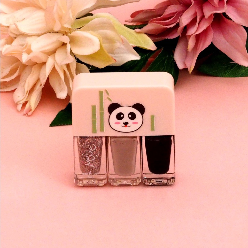 Jual Kutek 3 IN 1 Marimar Cat Kuku 3 Warna Glitter Kutek Korea Import ...