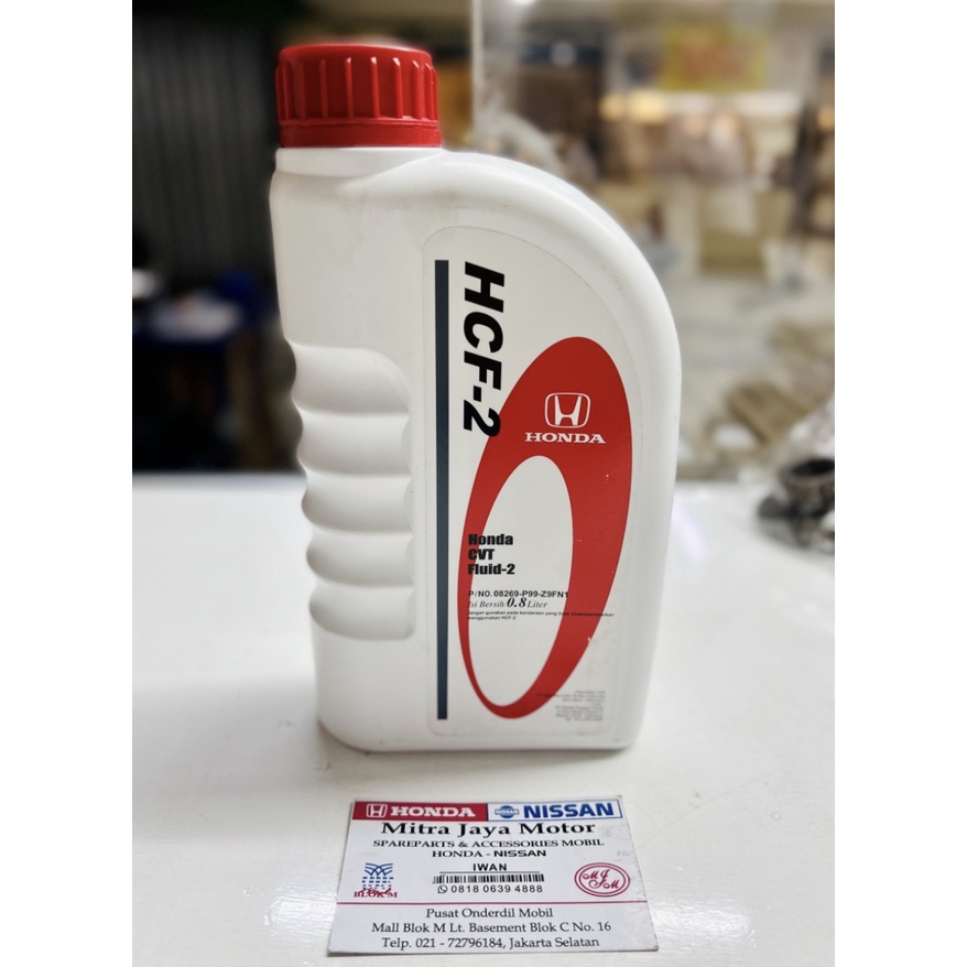 Jual oli transmisi cvt Honda cvt fluid-2/hcf-2 original honda termurah 0.8L | Shopee Indonesia