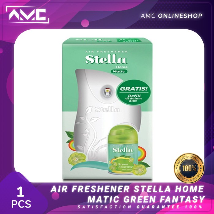 Jual Air Freshener Stella Matic Pengharum Ruangan Otomatis free Reffil ...