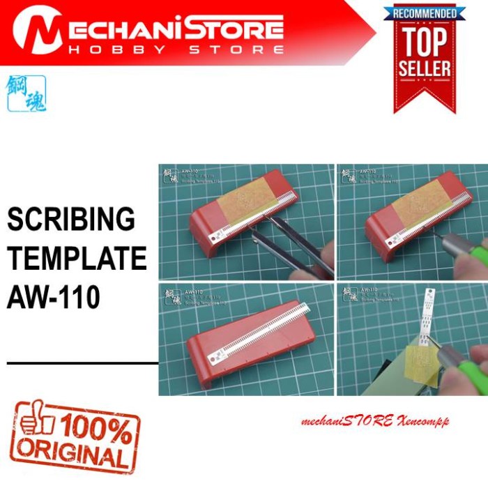 Jual AW SCRIBING TEMPLATE AW-110 - PANEL LINE GUNDAM | Shopee Indonesia
