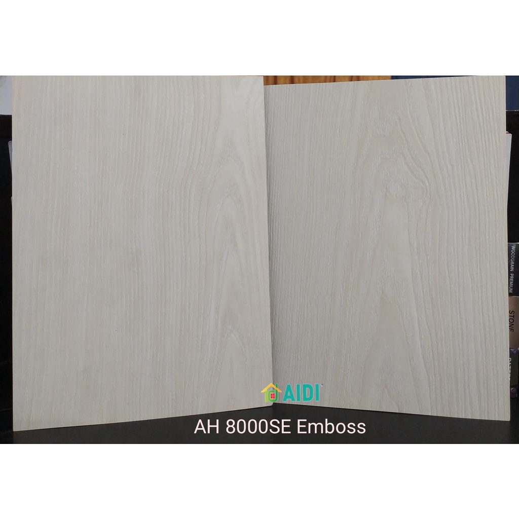 Jual AH 8000SE NATURAL OAK SYNCHRONISED EMBOSS HPL PATTERN HPL AIDI HPL ...
