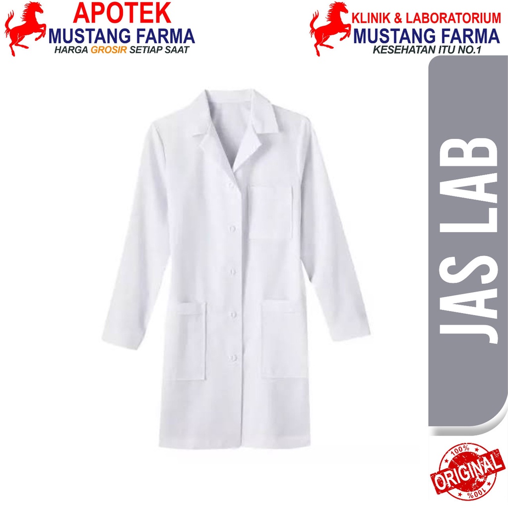 Jual JAS LABORATORIUM / JAS PRAKTEK LENGAN PANJANG, PENDEK, PANJANG ...