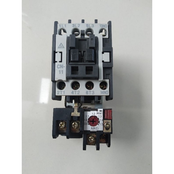 Jual Taian Contactor CN 11 Kontaktor Coil 220vAC 10A Load Set Thermal ...