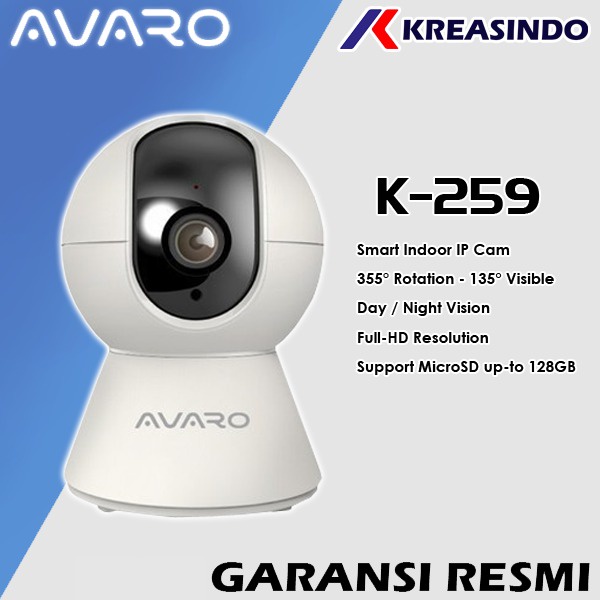 Jual AVARO Smart Indoor IPCam IP Camera CCTV Wifi IoT Home Automation Resmi | Shopee Indonesia