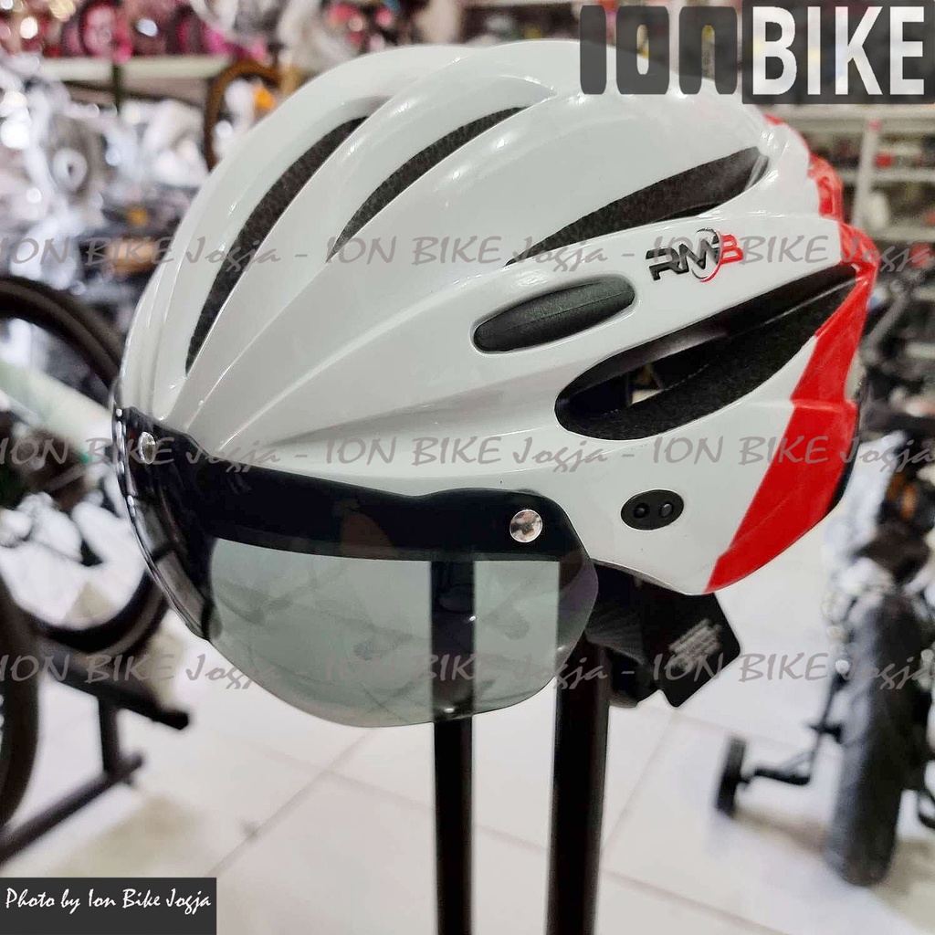 Jual Helm RMB WP05 Red Sepeda MTB Gunung Lipat Balap Murah Helmet Topi ...