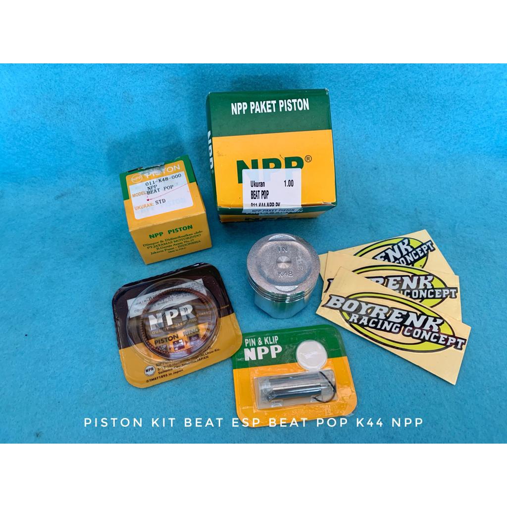 Jual PISTON KIT SEHER SEKER BEAT POP BEAT ESP K44 K84 OVERSIZE STD-50-100-150-200 PEN 13 NPP ...