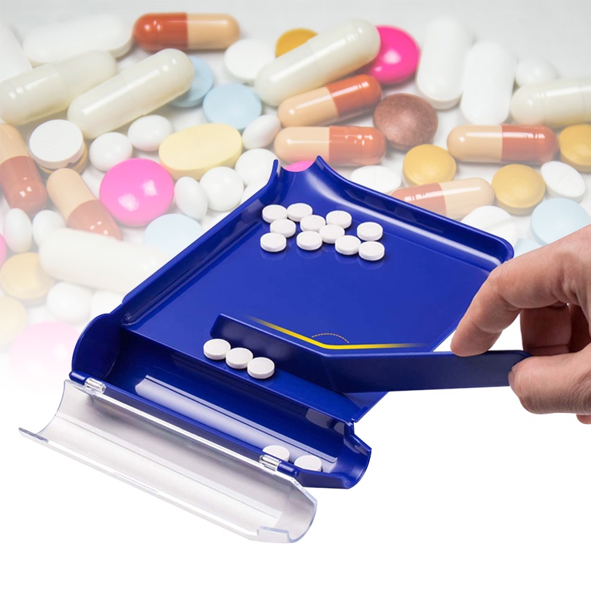 Jual Pills Counting Tray Counter Dispenser Pharmacy Spatula Doctor ...
