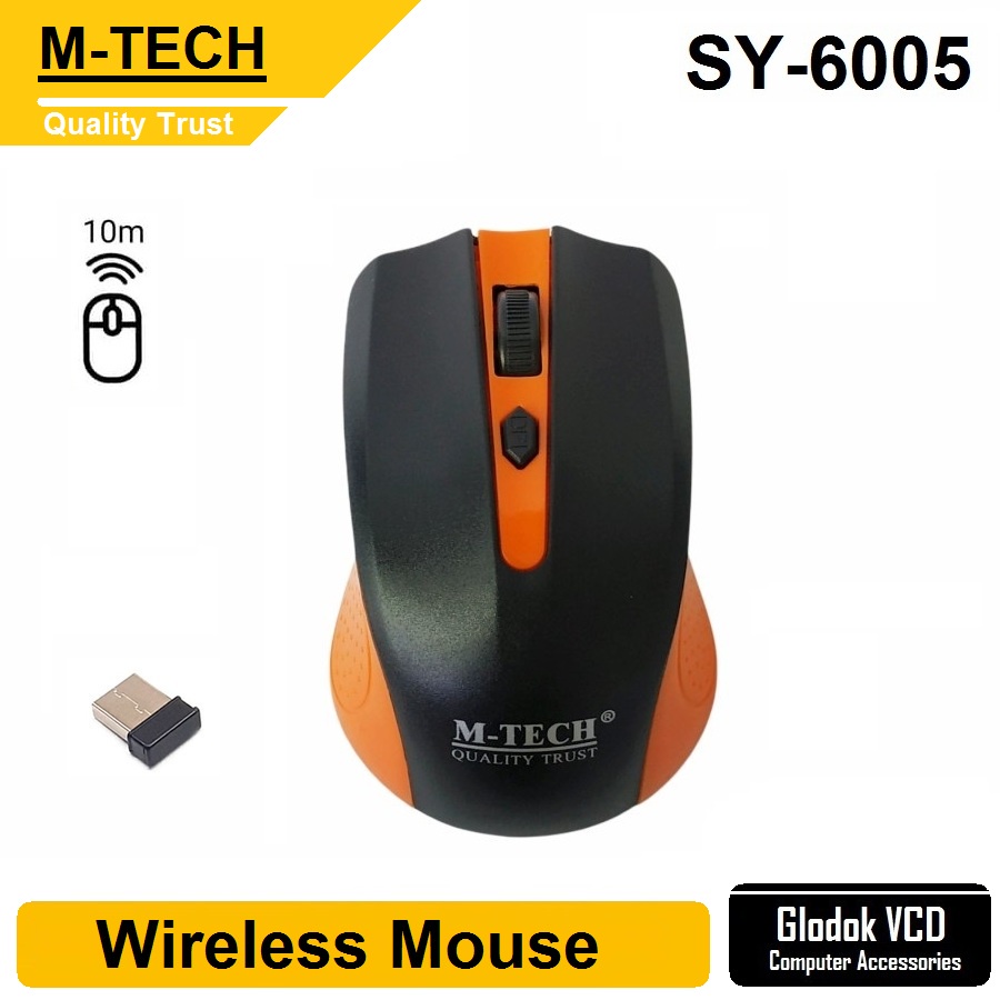 Jual M-Tech Mouse Wireless SY-6005 | Shopee Indonesia