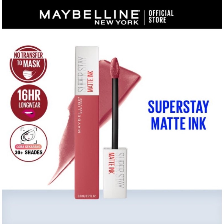 Jual Maybelline Lipstick Liquid Matte Superstay Matte Ink - Delicate ...