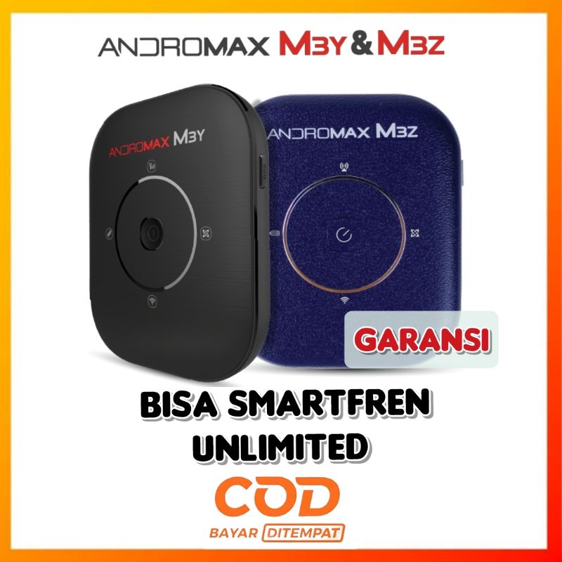 Jual Modem WiFi Andromax M3z dan M3Y 4G LTE Smartfren unlimited ...