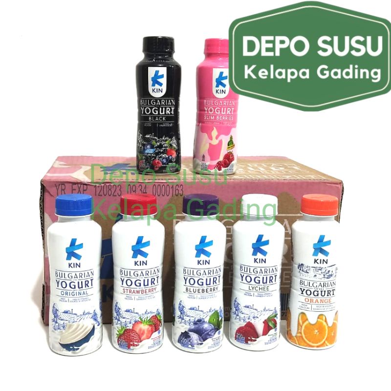 Jual Kin Yogurt Bulgarian Style 200ml | Yohurt UHT | Shopee Indonesia