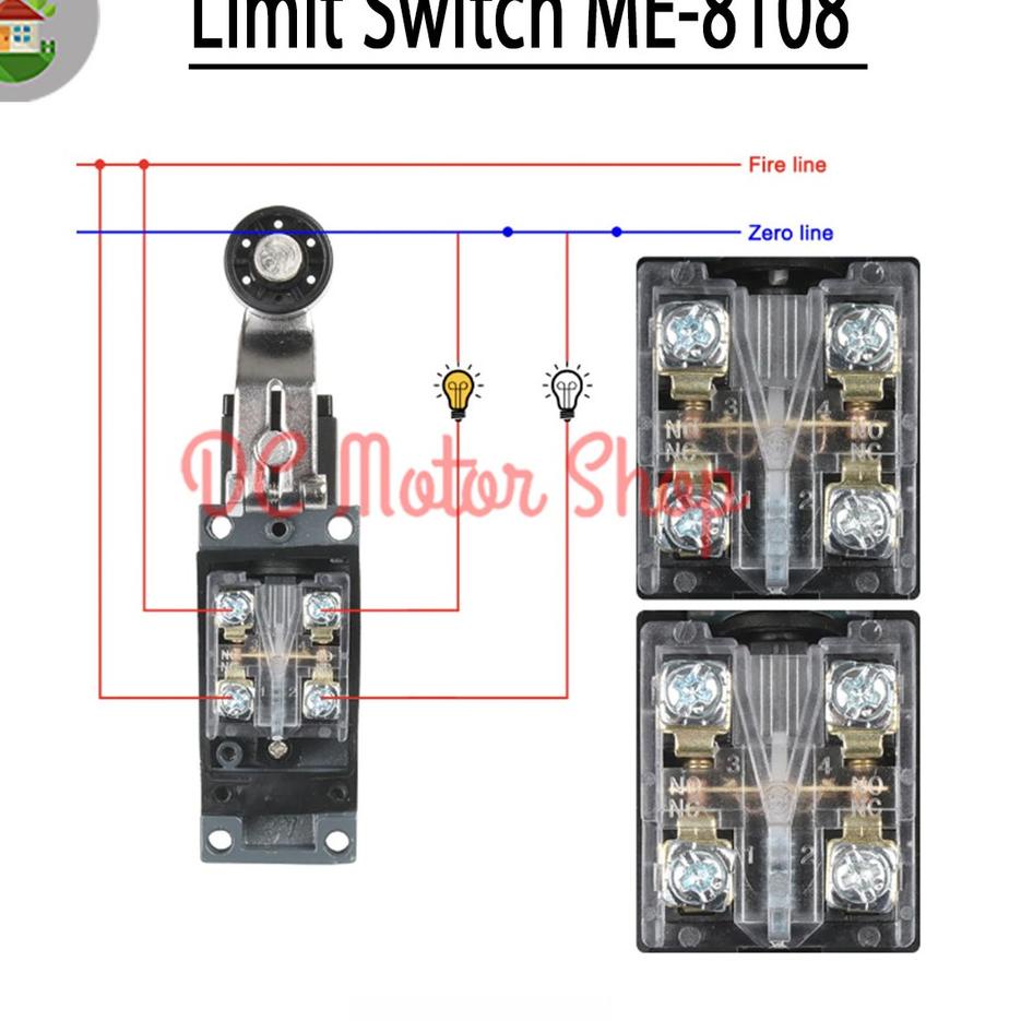 Jual Star Seller Limit Switch Momentary Roller Switch 5A 250V 1NO 1NC TZ-8108/ME-8108 Penawaran ...