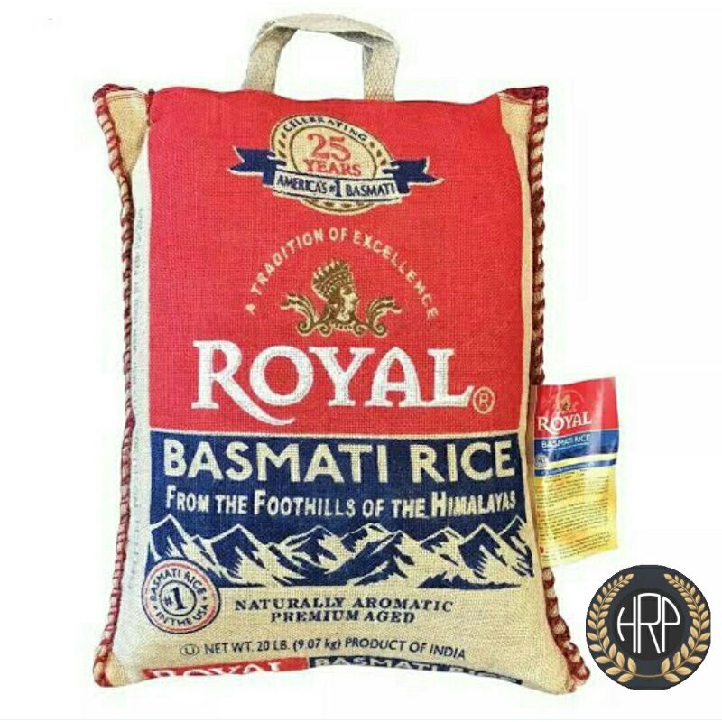 Jual Beras Basmati ROYAL Super Premium 1kg Extra Long Golden Sella | Shopee Indonesia