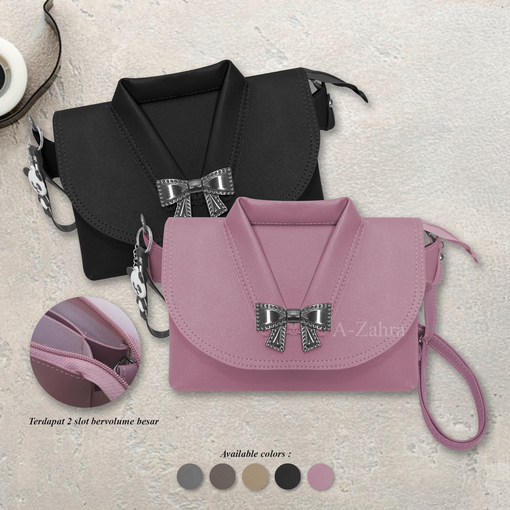 Jual A ZAHRA 1011 TAS BAHU MODEL KERAH BAJU / TAS BAHU PANJANG / TAS ...