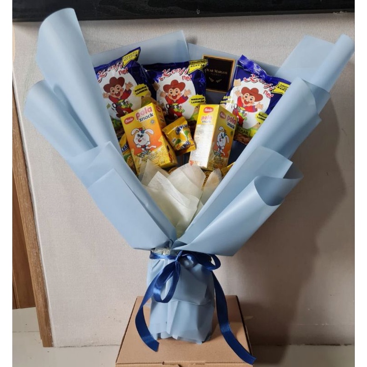 Jual SNACK BOUQUET / BUKET SNACK / BUKET SNACK JADUL | Shopee Indonesia