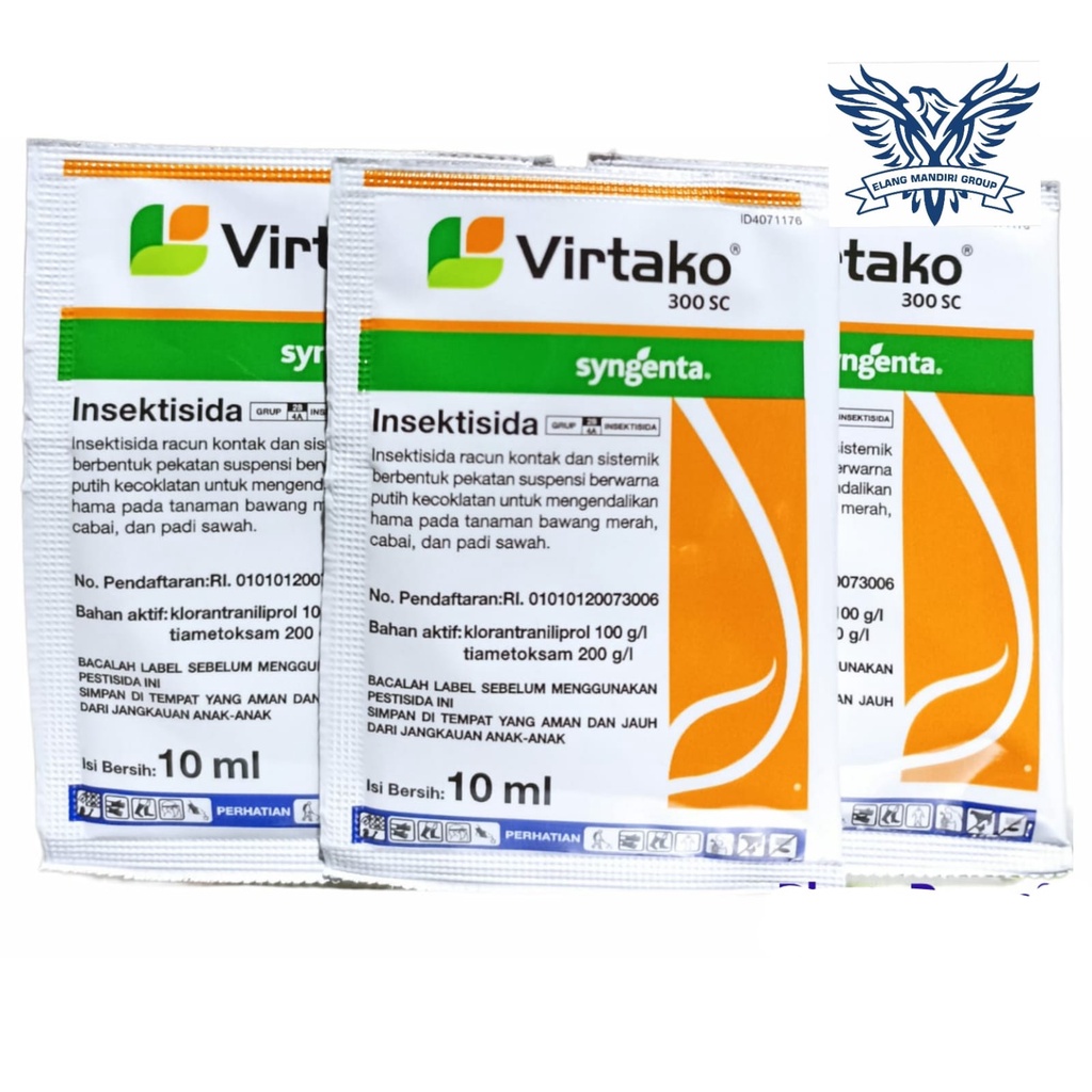 Jual Insektisida Virtako 300 SC 10ML klorantraniliprol 100 g/l ...