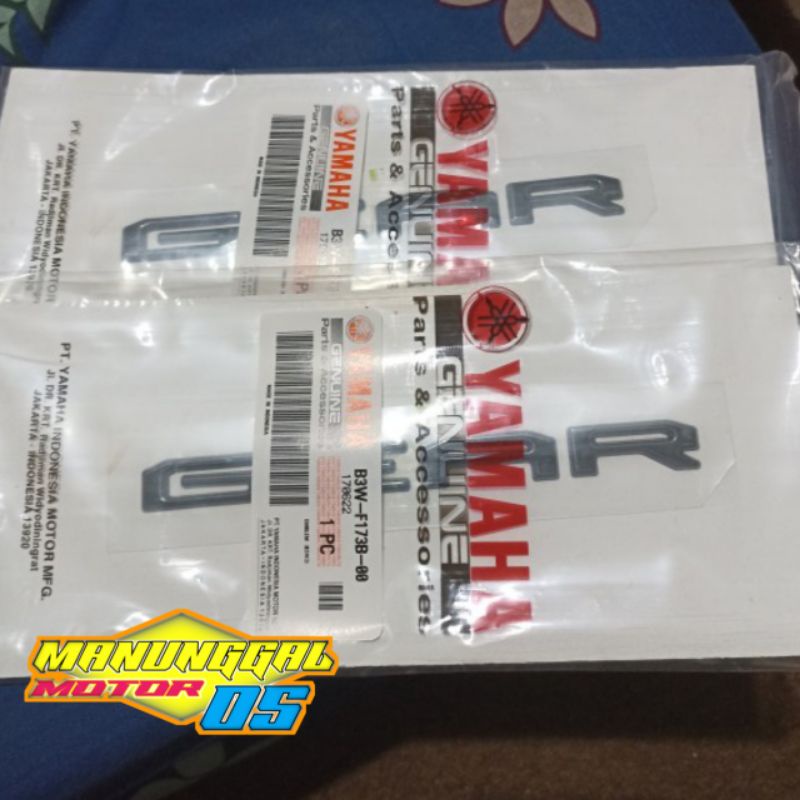 Jual Emblem, Logo Tulisan Timbul 3D Body Belakang Mio Gear 125 Original ...