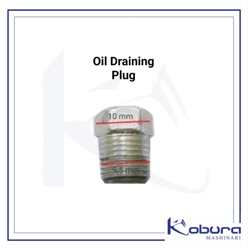 Jual Baut penutup check valve kompresor Oil draining plug | Shopee Indonesia
